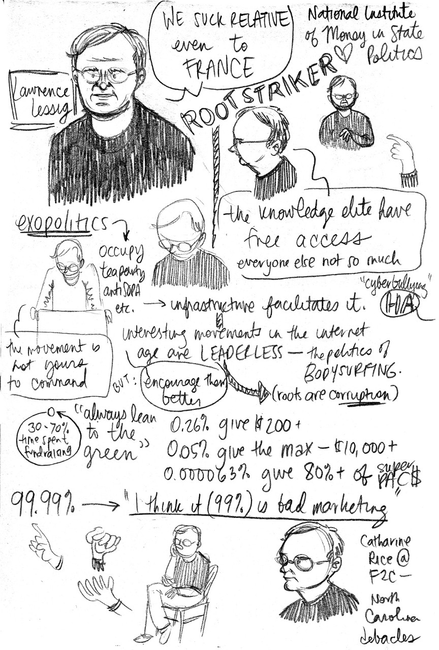 interesting times. — Lawrence Lessig at Freedom to Connect